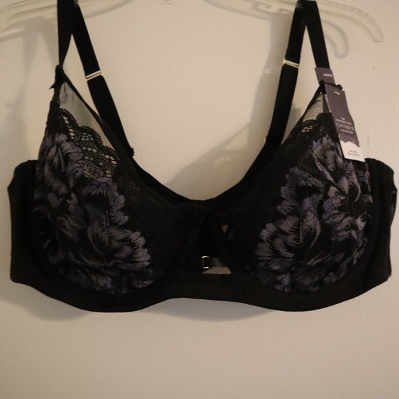 Cacique | Intimates & Sleepwear | 46dd Cacique Black Bra | Poshmark